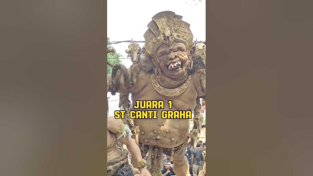 Juara Ogoh Ogoh Kesanga Fest 2024 Denpasar Shorts Short Youtube