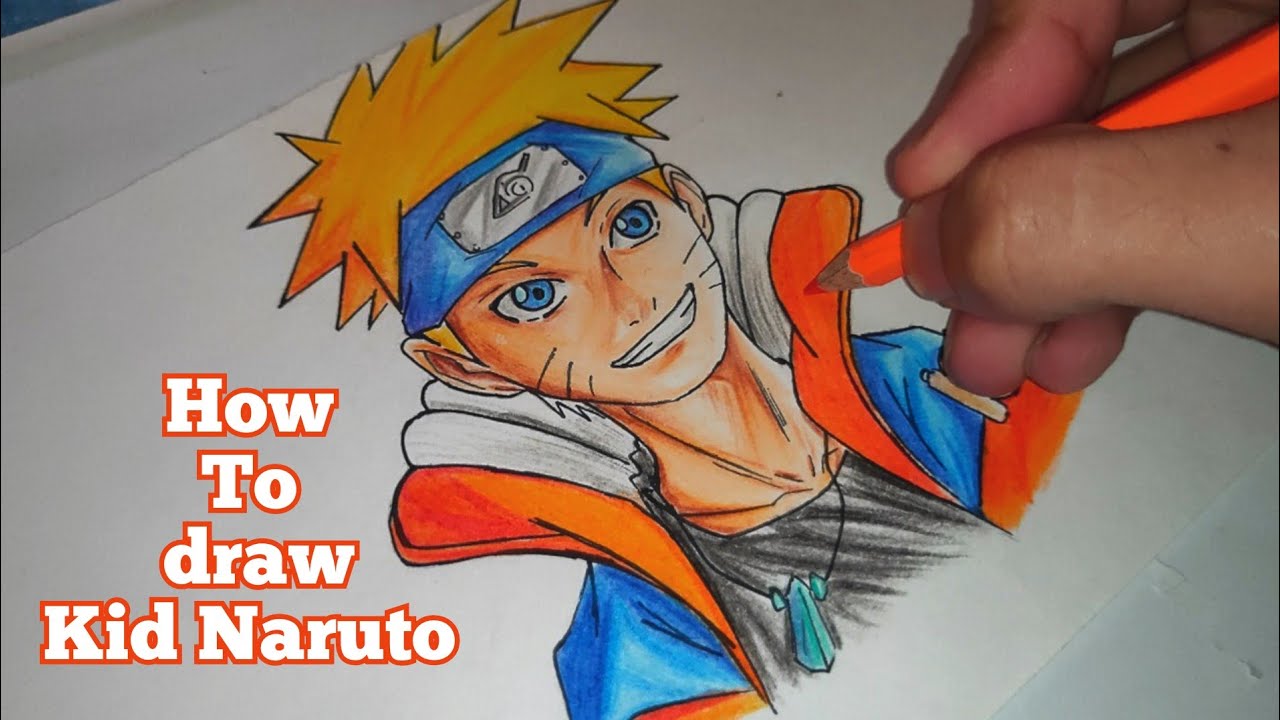 How to Draw Kid Naruto in Simple Steps | Naruto - YouTube