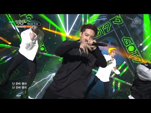 뮤직뱅크 Music Bank - Never Ever - GOT7.20170407