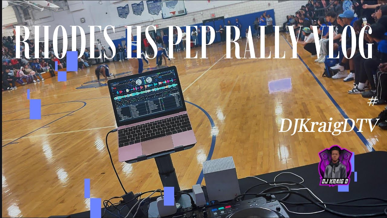 DJ Kraig DTV Ep.20 HS Pep Rally recap video POV - YouTube