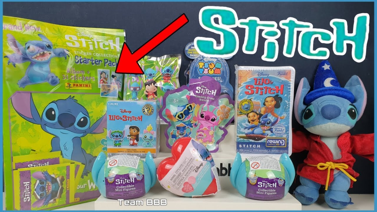 STITCH SPECIAL! Unboxing lots of Lilo and Stitch Disney collectibles ...