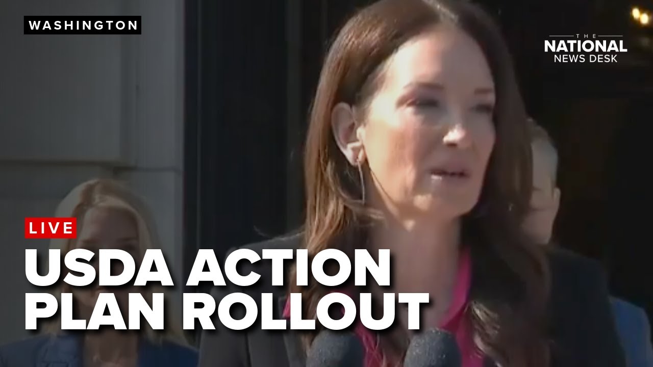 AG Secretary rolls out USDA action plan - YouTube