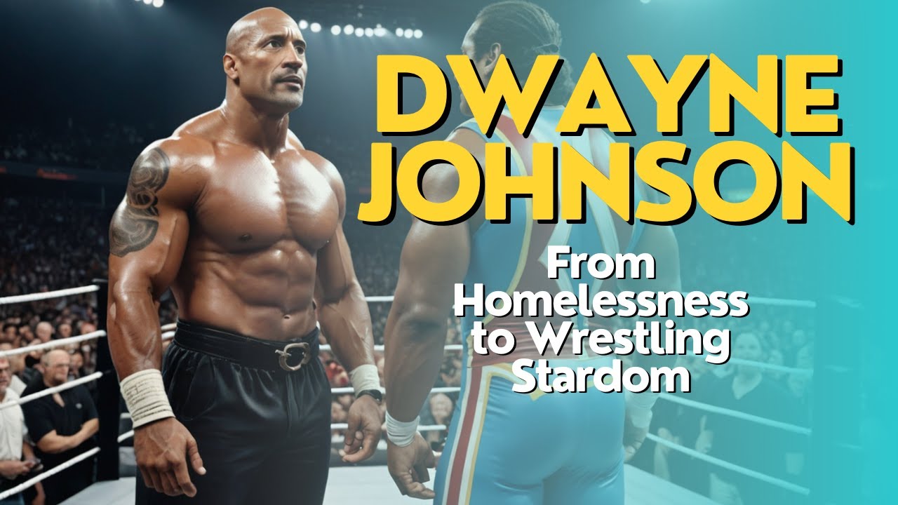 Dwayne Johnson From Homelessness to Wrestling Stardom #resilience # ...
