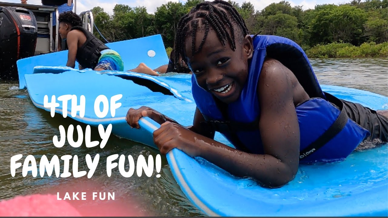 4TH OF JULY ON THE LAKE | BOAT TIME | SUMMERTIME FUN @LivingWithTina ...