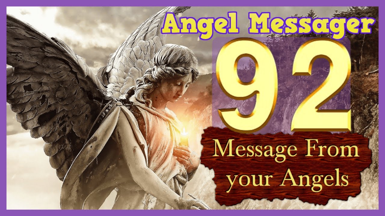 Angel Number 92 Meaning ⭐️connect with your angels and guides - YouTube