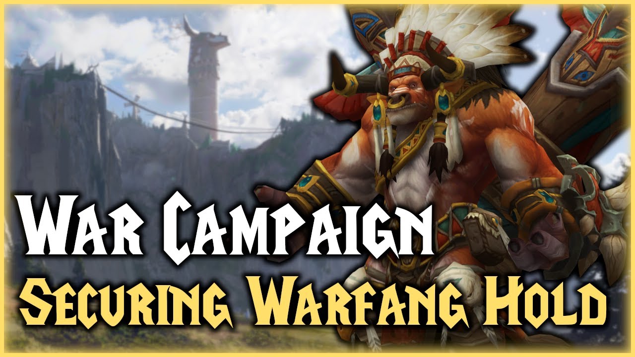 WoW: Securing Warfang Hold - Quest - YouTube