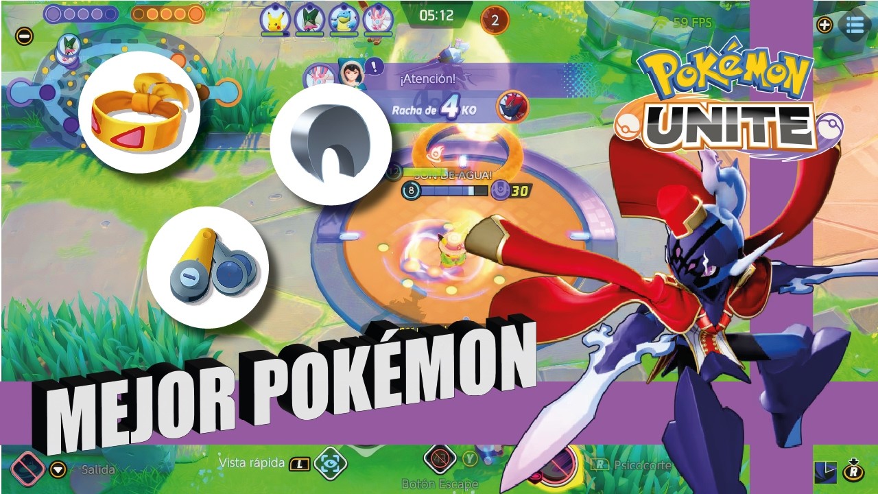 Esta es la MEJOR Build de Ceruledge en Pokémon Unite | Gameplay, Build ...