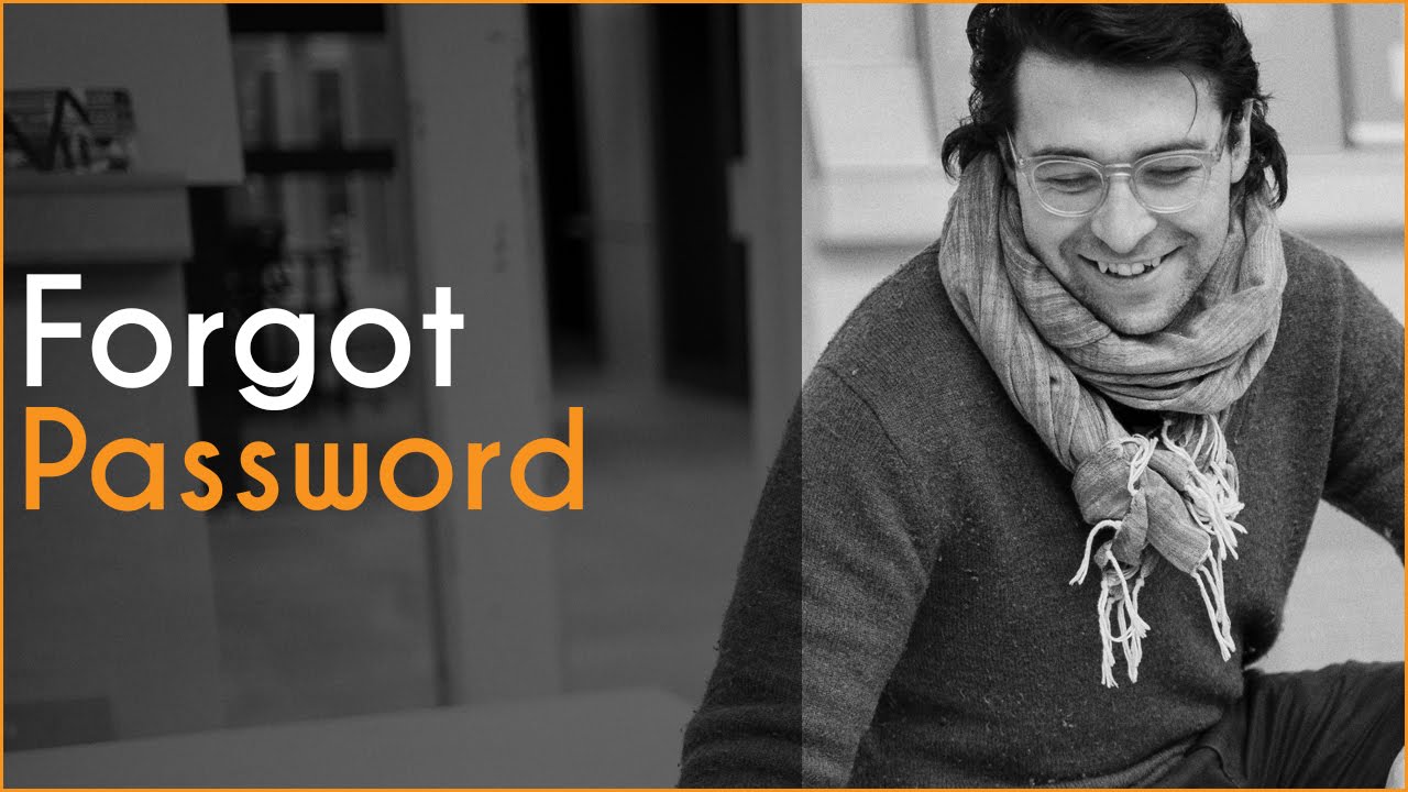 What to do if you forgot your password - YouTube