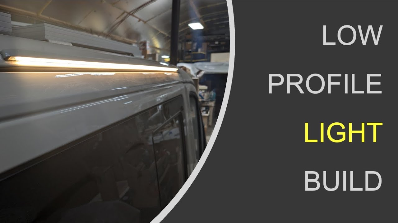 Making a Sleek Exterior Light for the Sprinter - YouTube