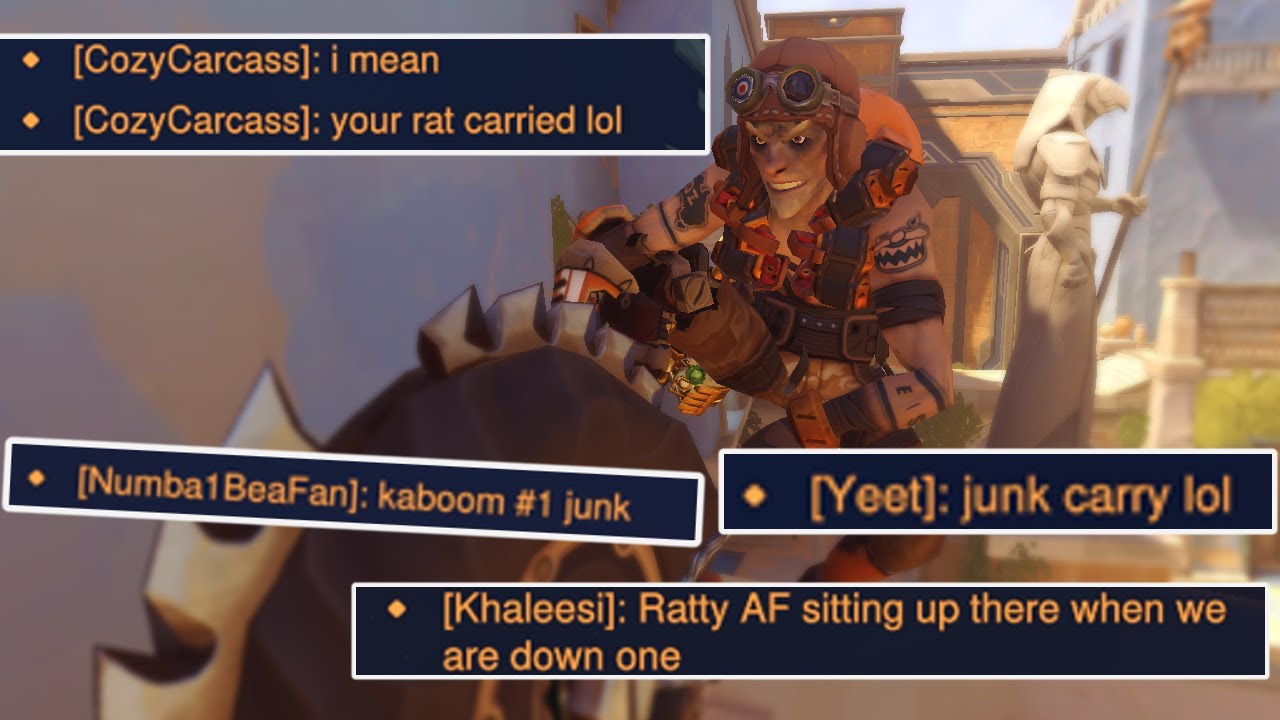 Silly Junkrat gameplay - YouTube