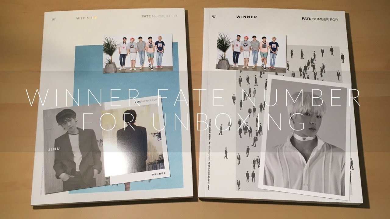 Winner Fate Number For Unboxing [Both Versions] - YouTube