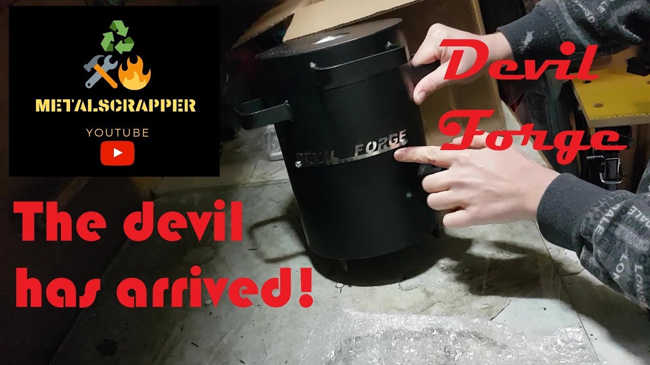 Unboxing Devil Forge! - FB1SB 4kg furnace - YouTube