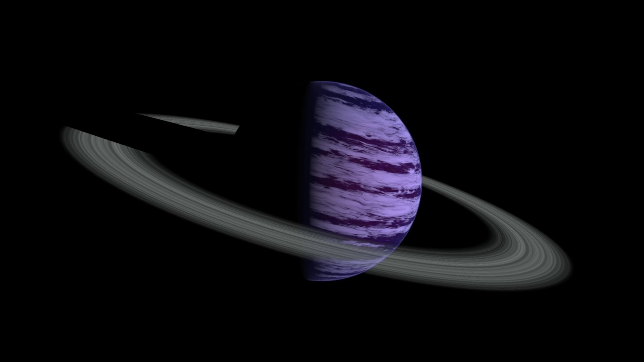 Procedural Gas Giant Concept - YouTube