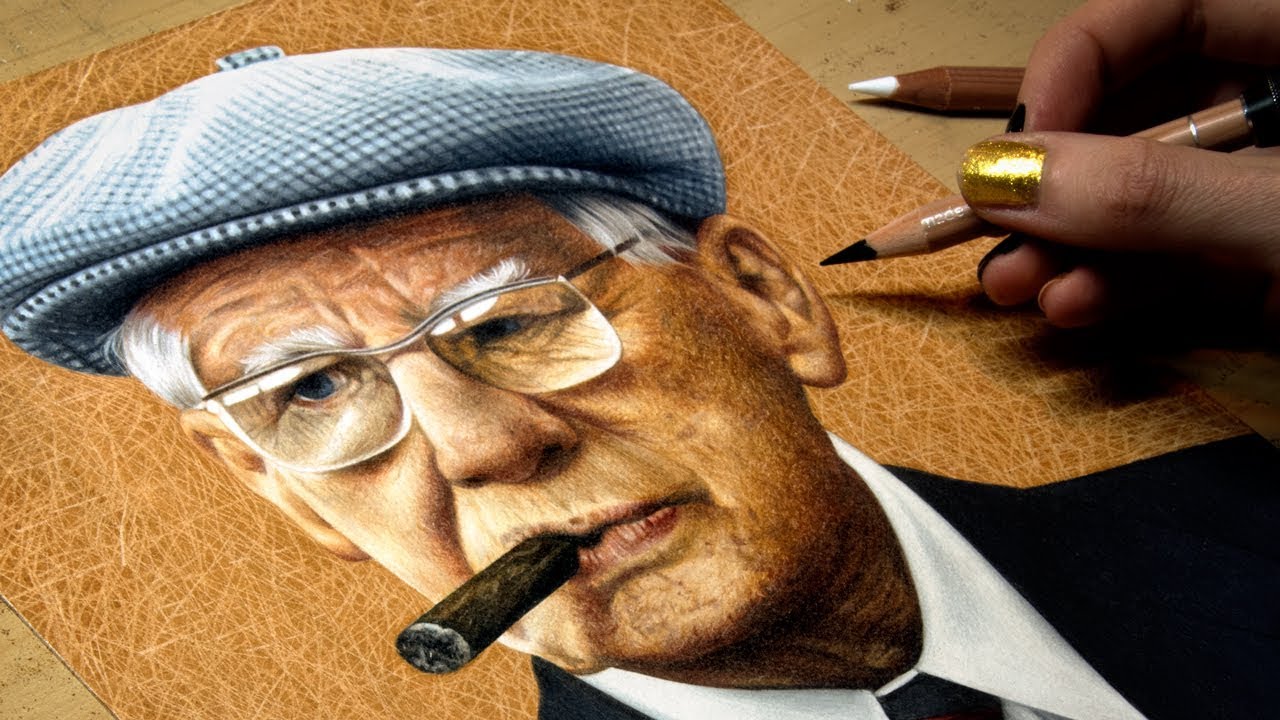 Drawing My Great-Grandfather - Art Rooney Sr. - YouTube