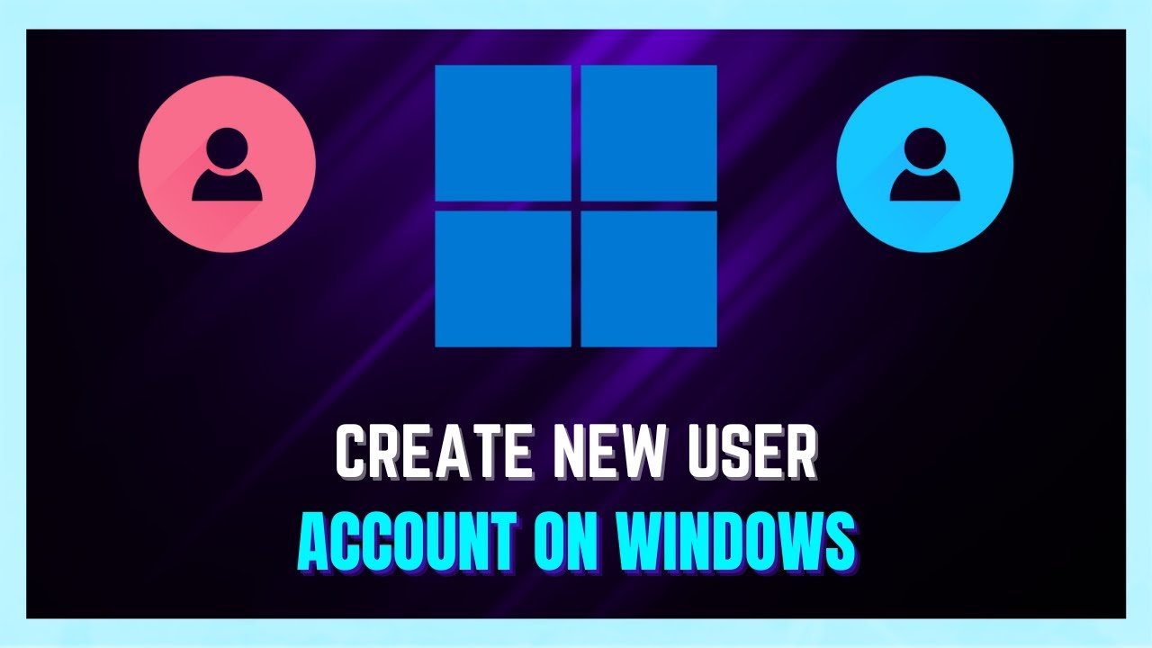 How to Create a New User Account In Windows 10 | Create 2 User Accounts ...
