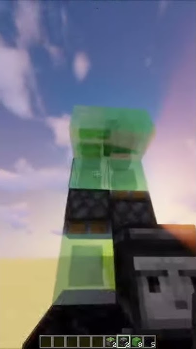 Simple Vertical Flying Machine in Minecraft (How to Build) - YouTube