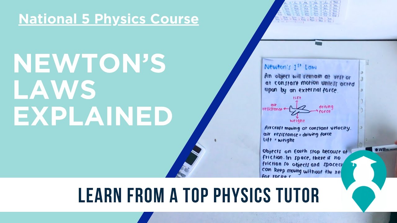 National 5 Physics | Newtons Law Explained | Forces - YouTube