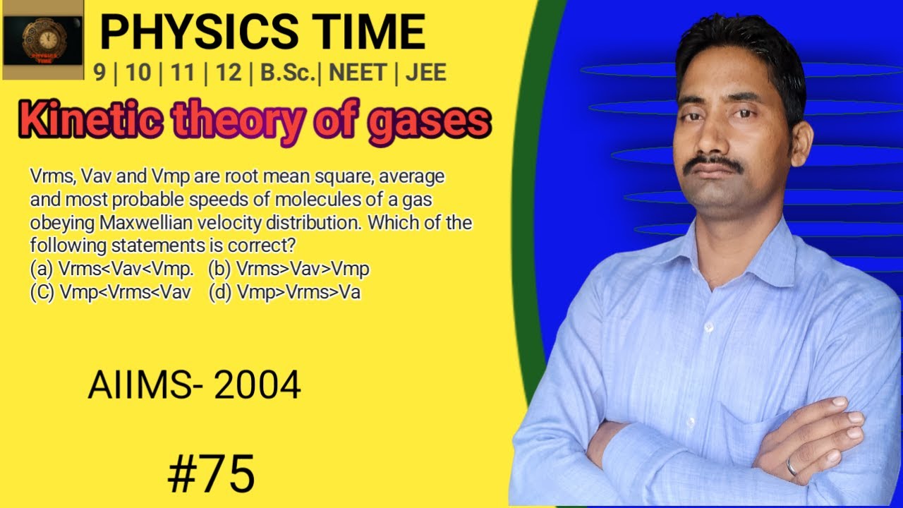#75 Vrms, Vav and Vmp are root mean square, average and most probable ...