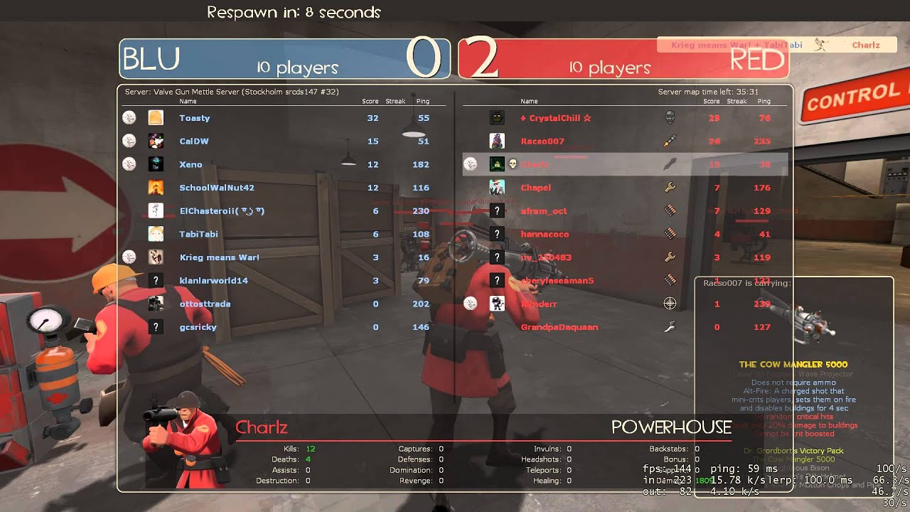 TF2 Powerhouse Contract in 11 min! - YouTube