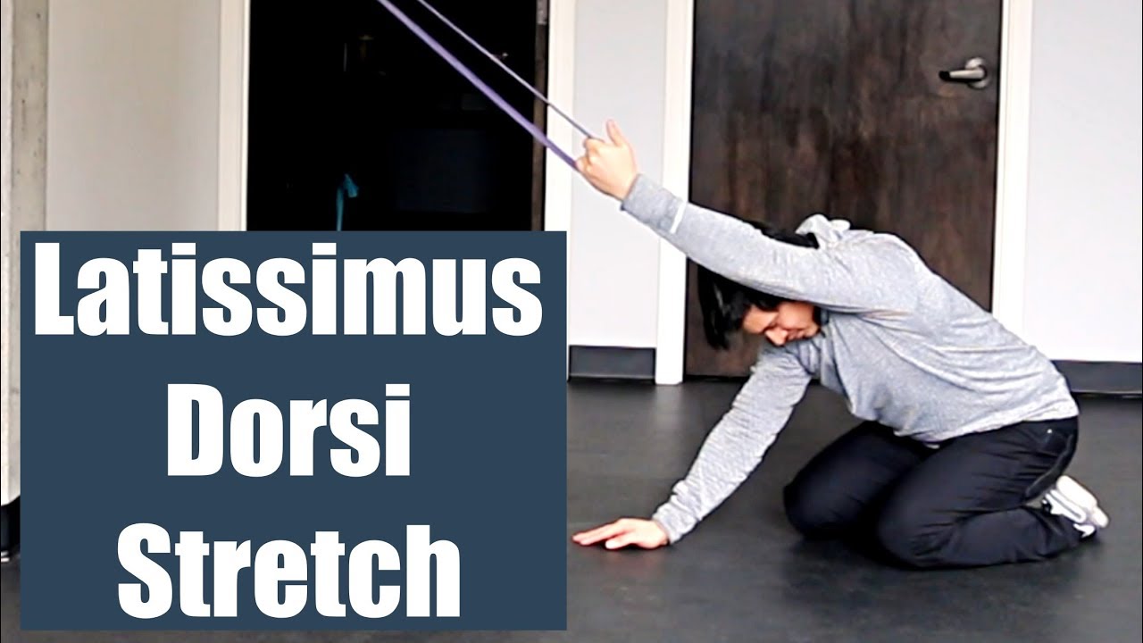 Latissimus Dorsi Static Stretch | Lat Mobility - YouTube