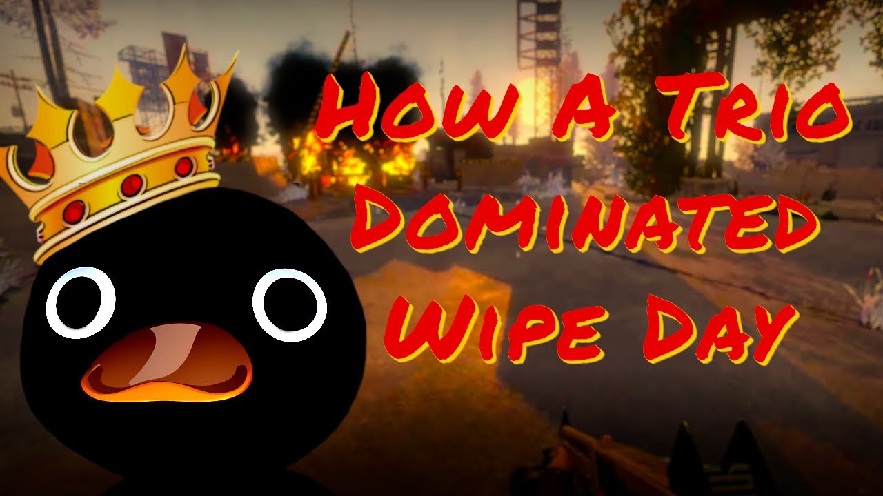 Rust - How A Trio Dominated Wipe Day - YouTube