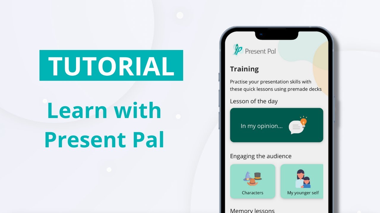 Learn and improve your skills using Present Pal - YouTube