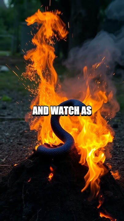 Fire Snake Experiment - YouTube