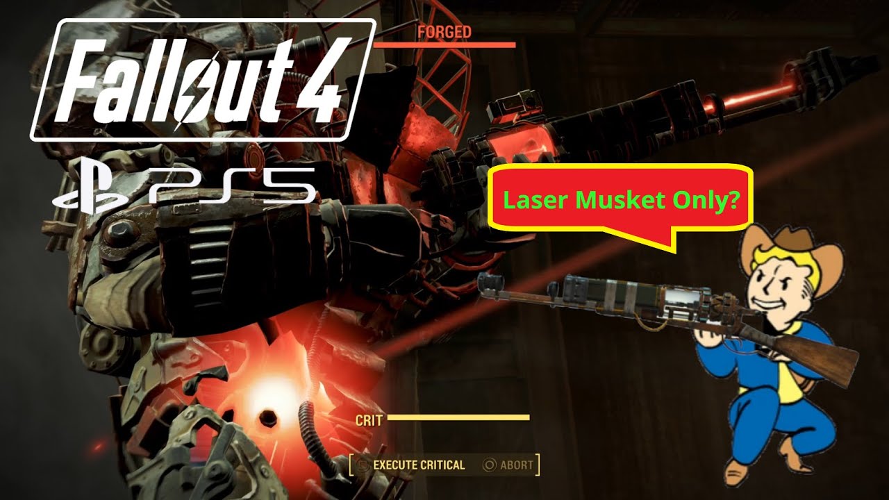Fallout 4 With Only Laser Musket Versus The Forged - High Level Enemies ...