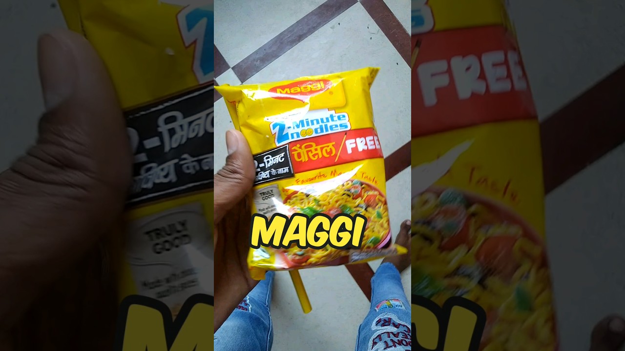 I Cooked Maggi in 2 minutes #shorts #youtubeshorts #challenge Realtime ...