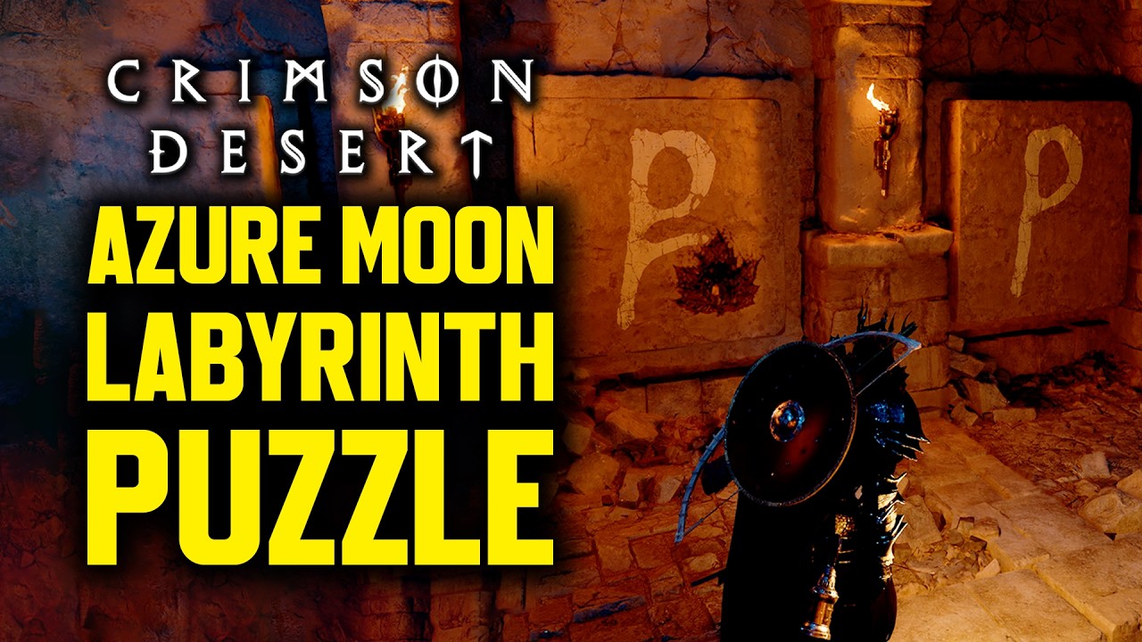 Crimson Desert - Azure Moon Labyrinth Puzzle Walkthrough - YouTube
