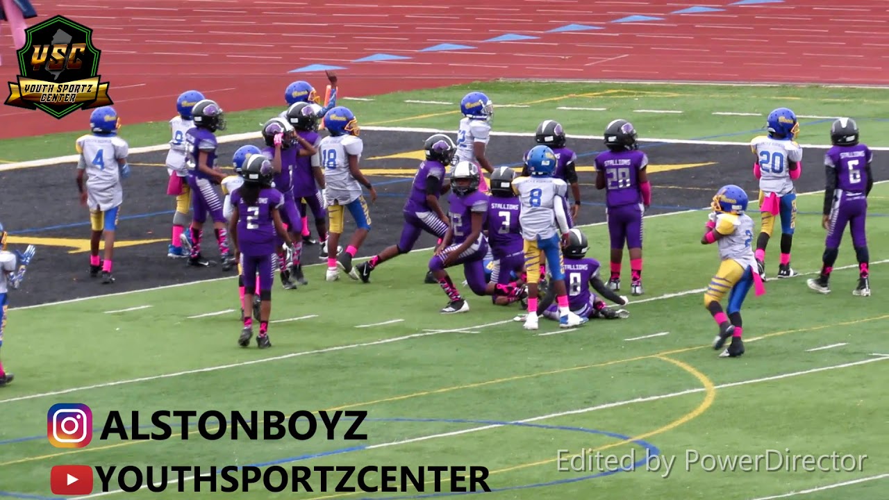 2019 pop Warner presents Jackie Robinson bears vs southeast stallions ...