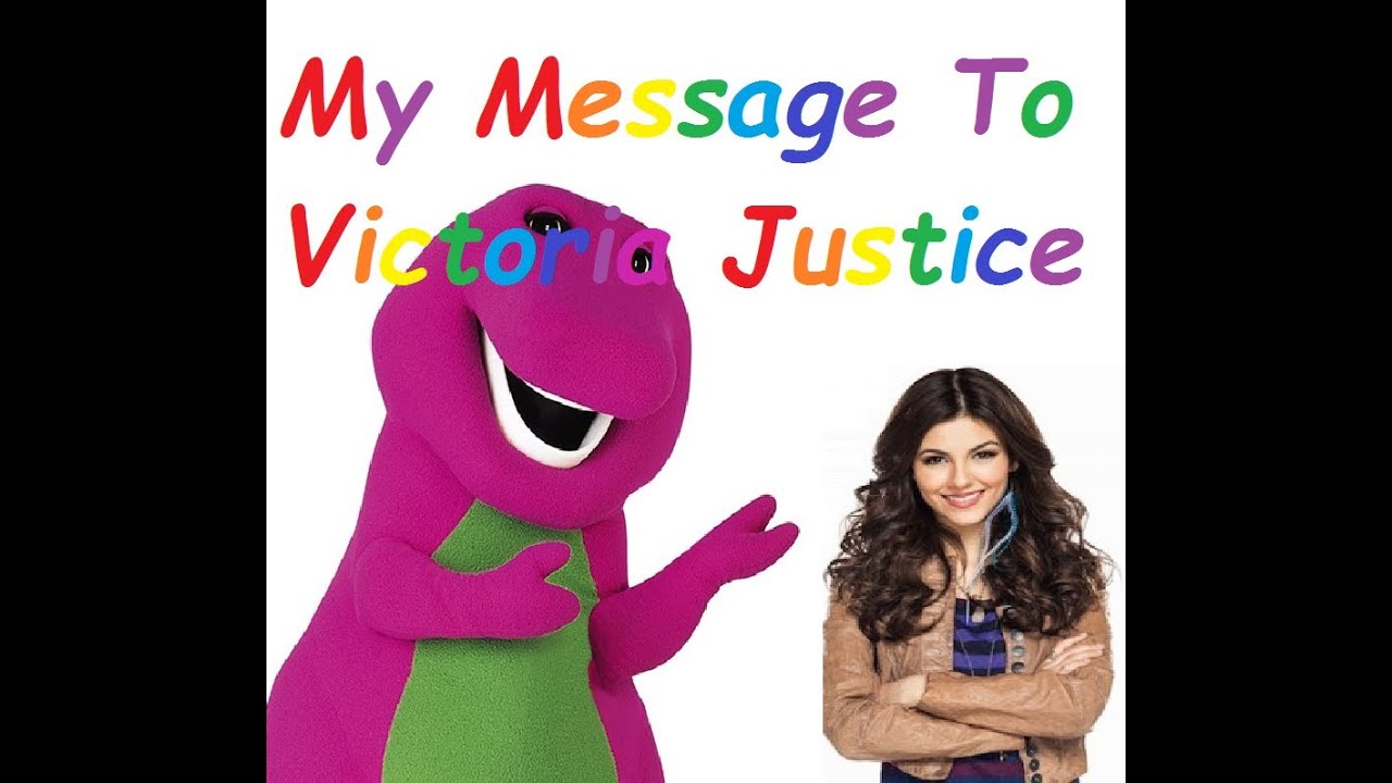 My Message to Victoria Justice - YouTube