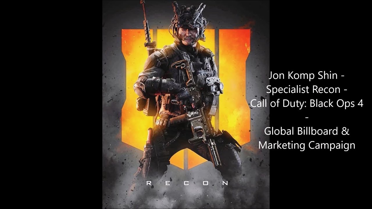 Jon Komp Shin - Call of Duty Black Ops 4 - Specialist Recon - Global ...