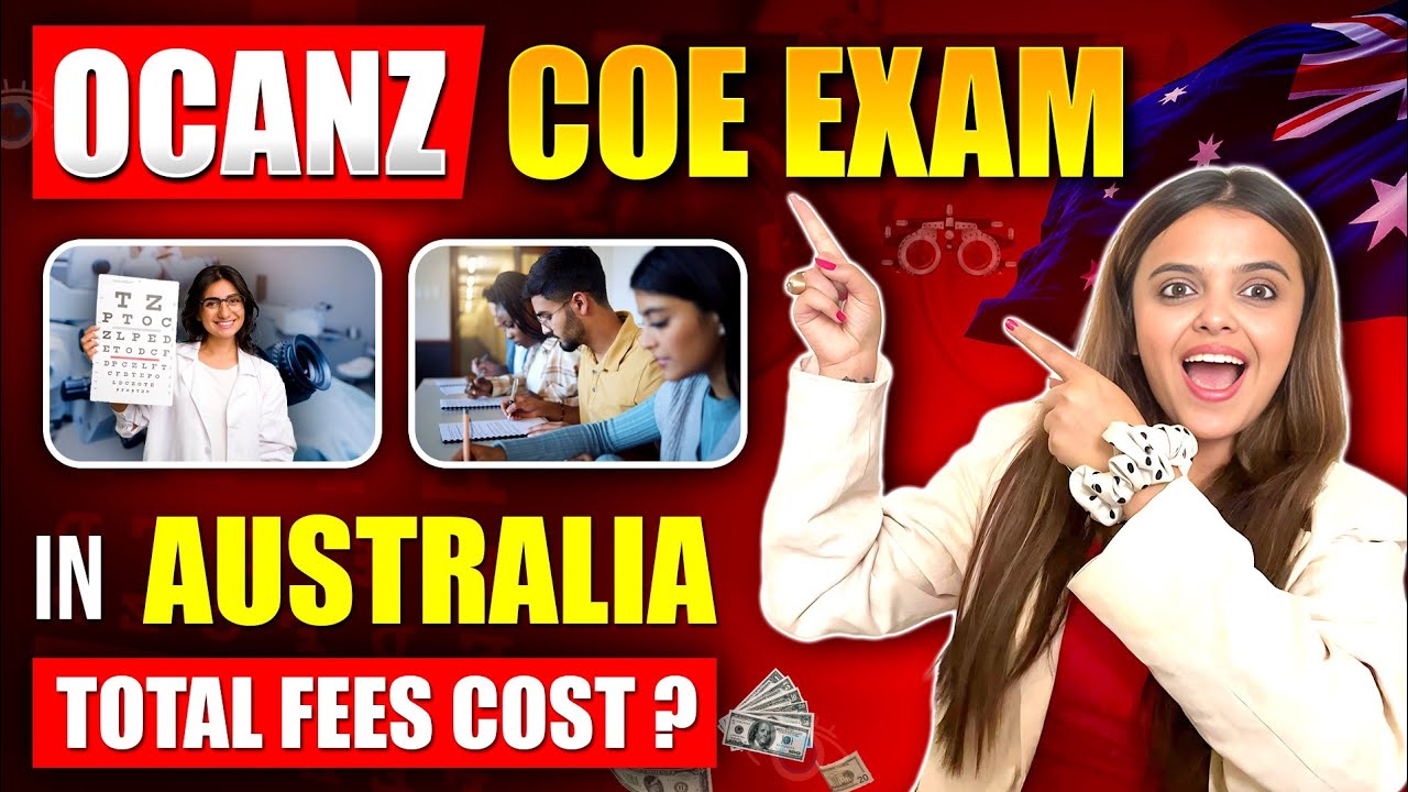 OCANZ COE Exam fees for Optometrists | Optometry Jobs in Australia and ...