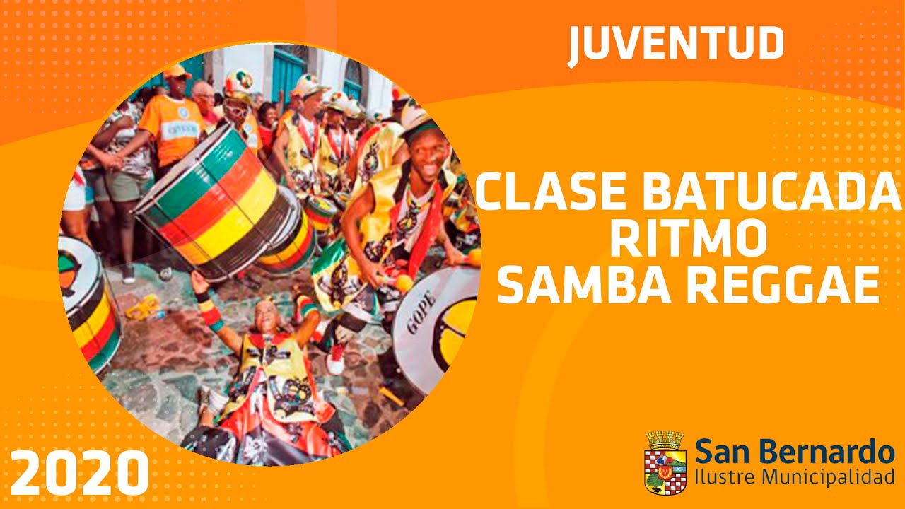 Clase de batucada 03 - Ritmo samba reggae - YouTube