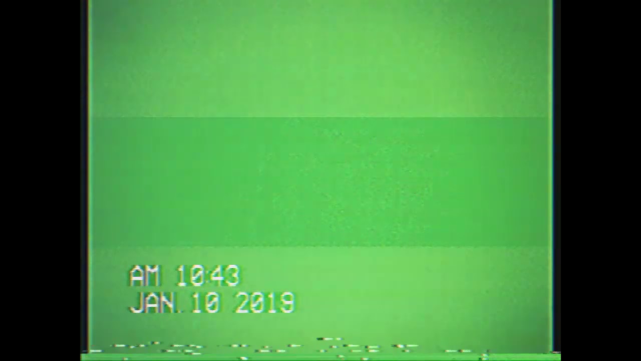 EFEITO VHS GREEN SCREEN NO COPYRIGHT - YouTube