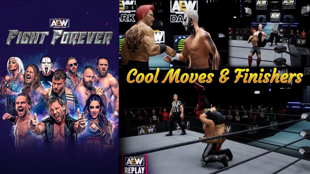 AEW Fight Forever Cool Moves & Finishers ( PS5 ) - YouTube
