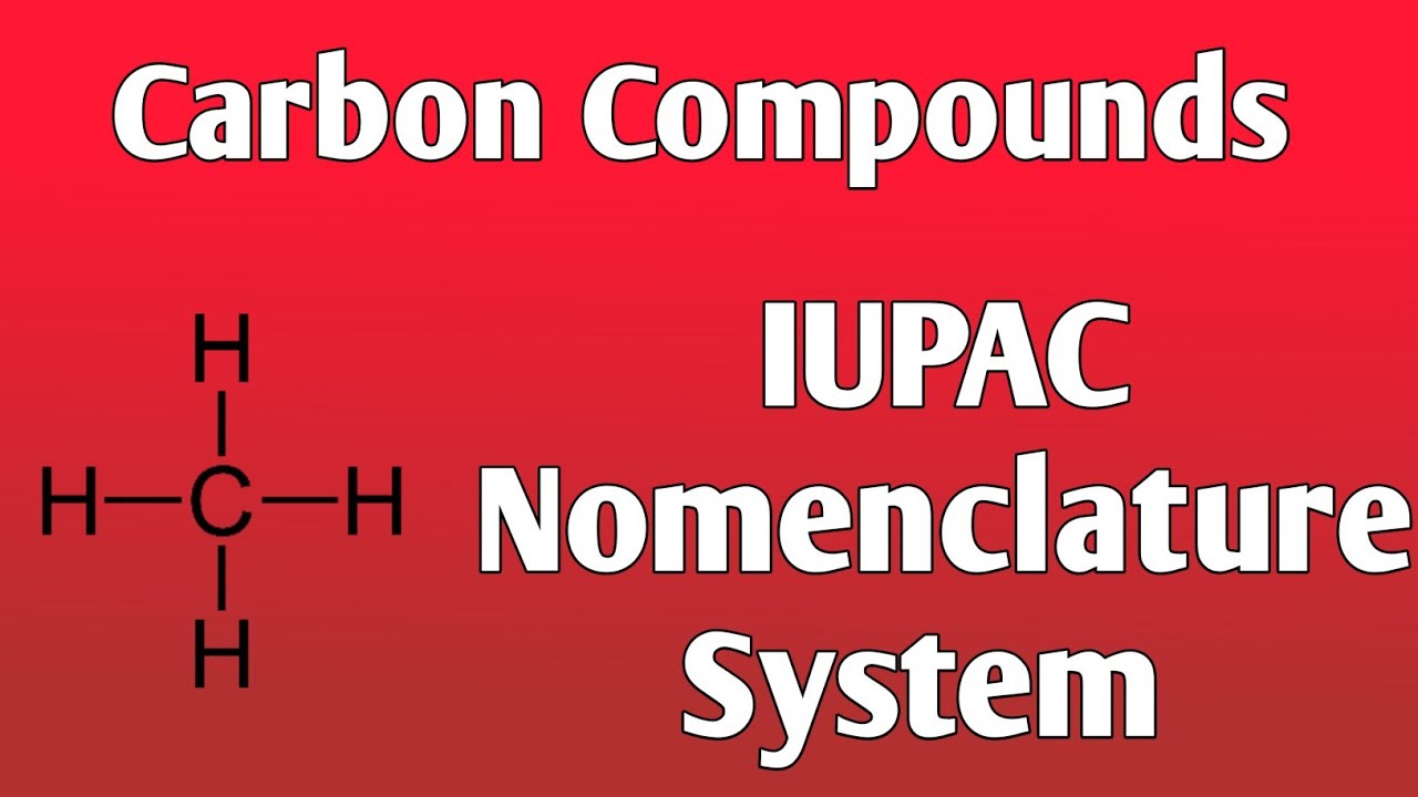 Nomenclature systems of carbon compounds | System of common names ...