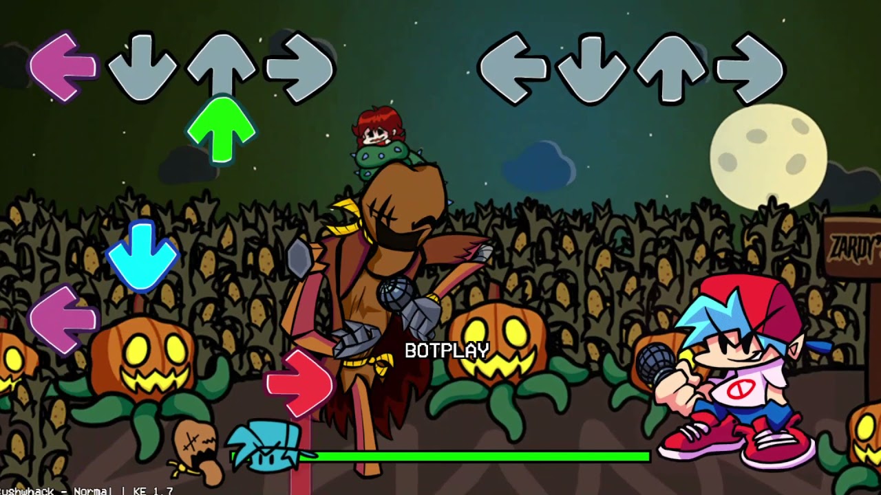 FNF vs Zardy and Cablecrow--------Bushwhack (Remastered) (Hard,HD ...