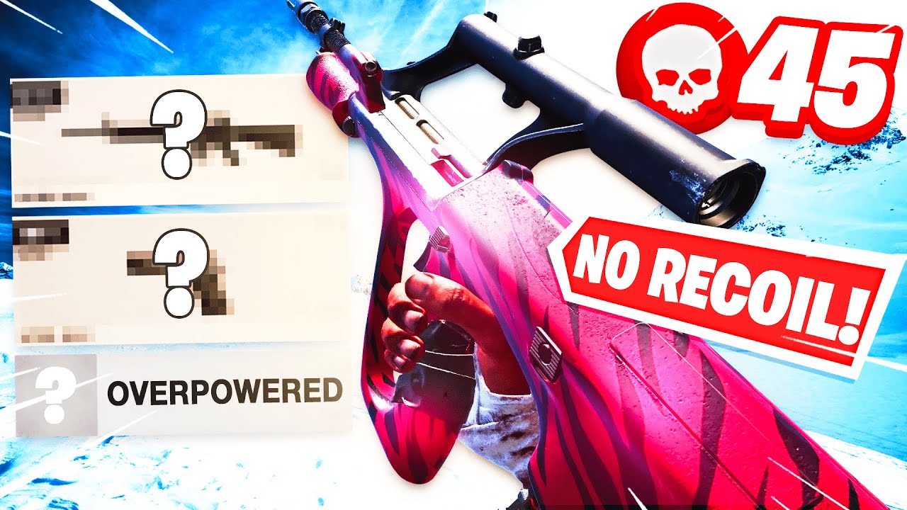 45 KILL GAME Using the 1 BURST AUG! NEW META! 🤯 (Cold War Warzone ...