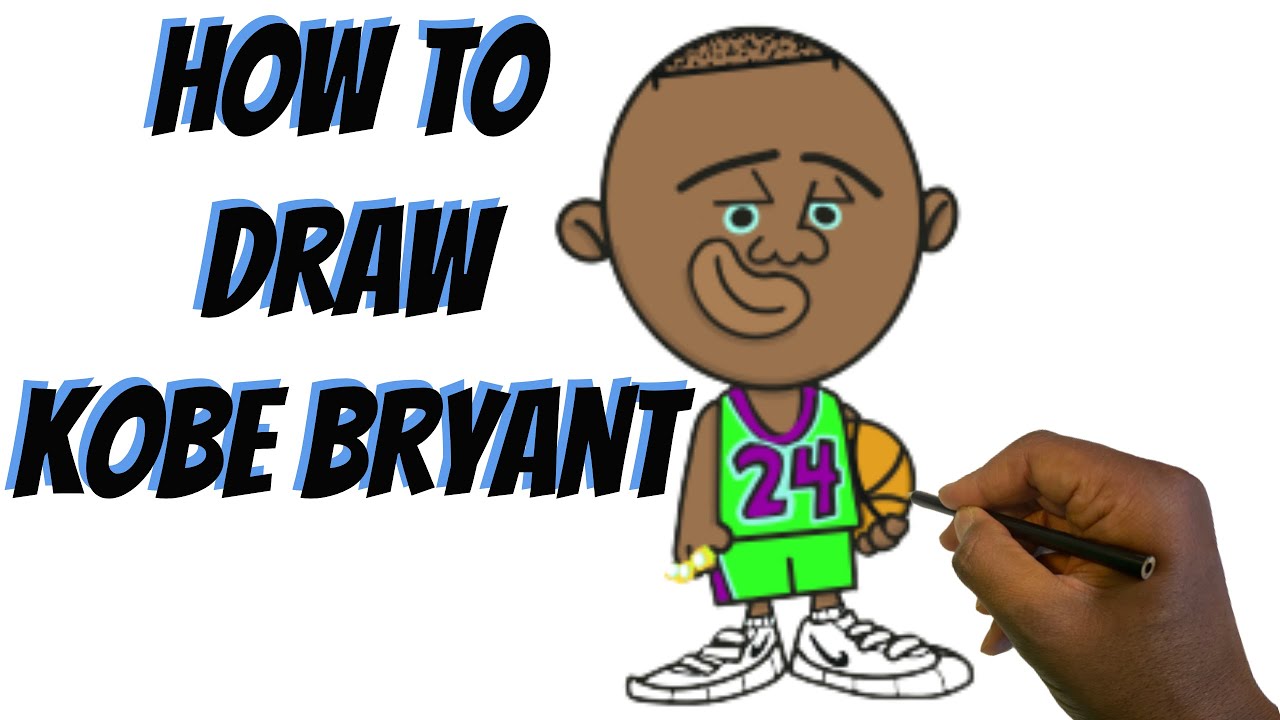 How to Draw Kobe Bryant - YouTube