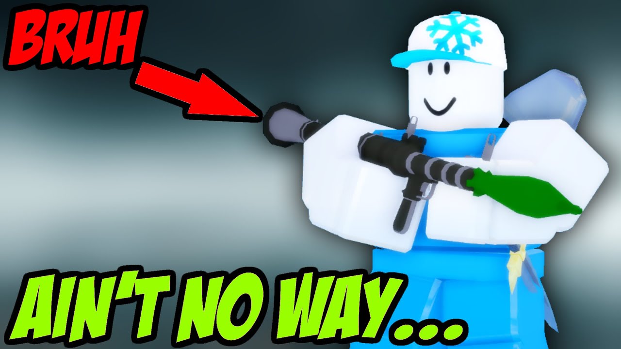 USING THE WORST WEAPONS IMAGINABLE IN ROBLOX FLAG WARS - YouTube