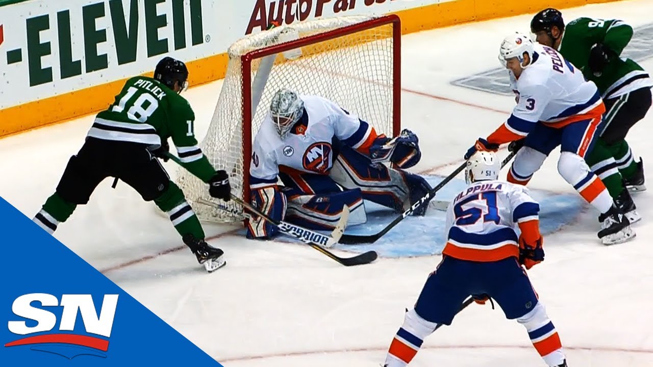 Tyler Pitlick Beats Robin Lehner Five-Hole With Smooth Move In Tight ...