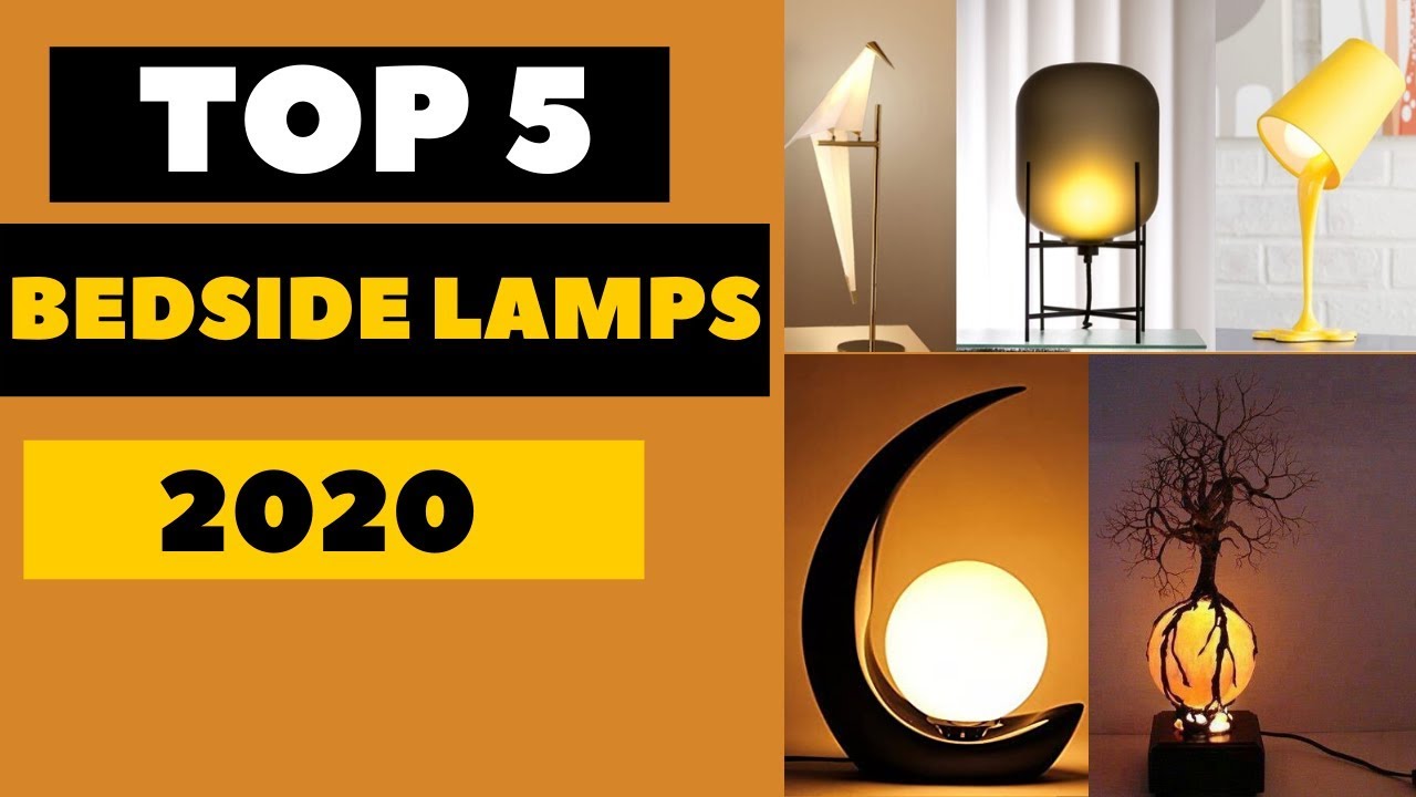 Top 5 Bedside Lamps - Creative Lamps 2020 - YouTube