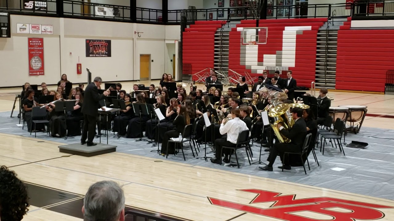 WBHS Symphonic band Winter Concert 2019 - YouTube