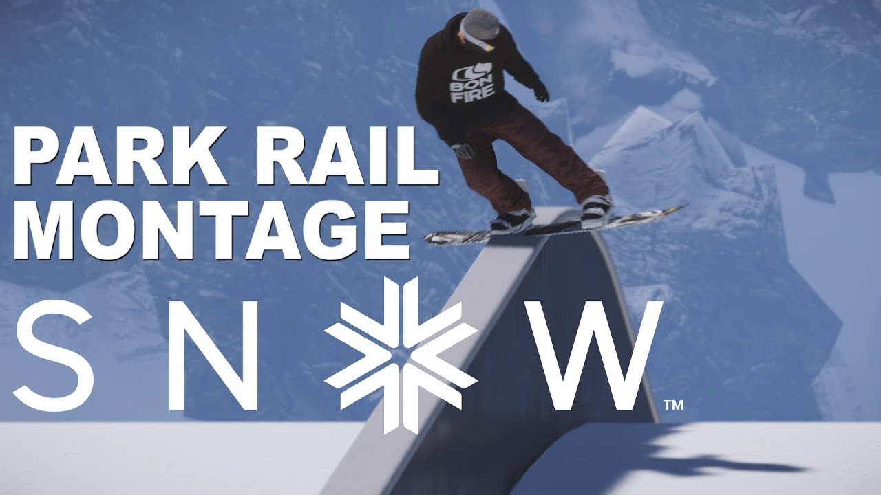 SNOW | Park Rail Montage - YouTube
