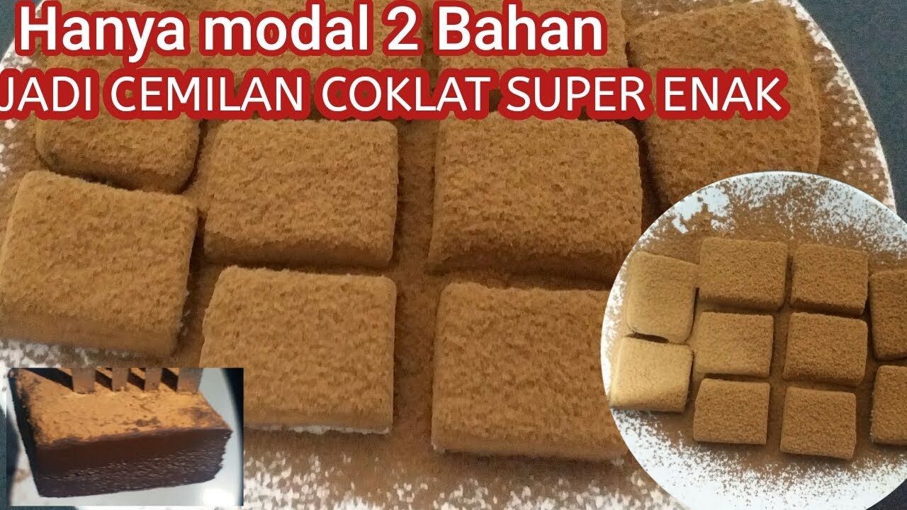 RESEP Cemilan Coklat Super Enak - Condensed Milk Chocolate "MODAL 2 ...