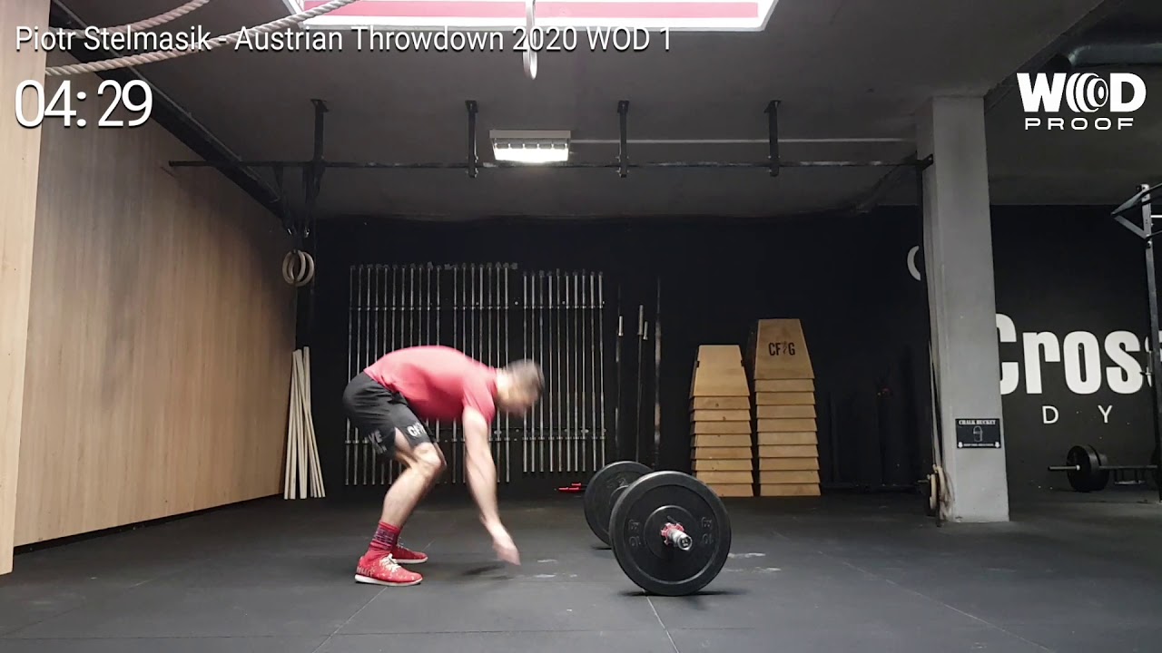 Piotr Stelmasik - Austrian Throwdown 2020 WOD 1 - YouTube