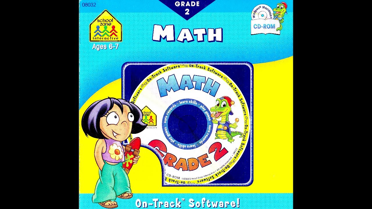 School Zone Grade 2 Math (PC, Windows) [2002] longplay. - YouTube