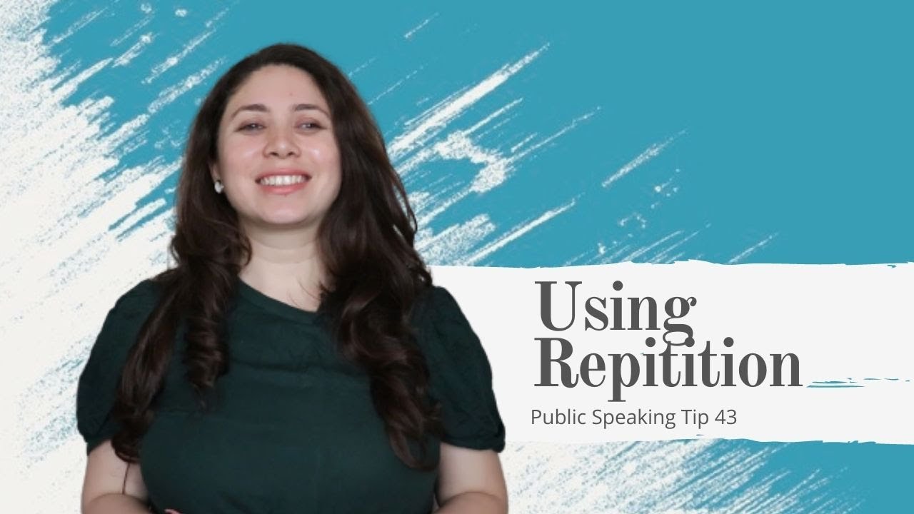 Using Repetition in Speeches! - Public Speaking Tip 43 - YouTube